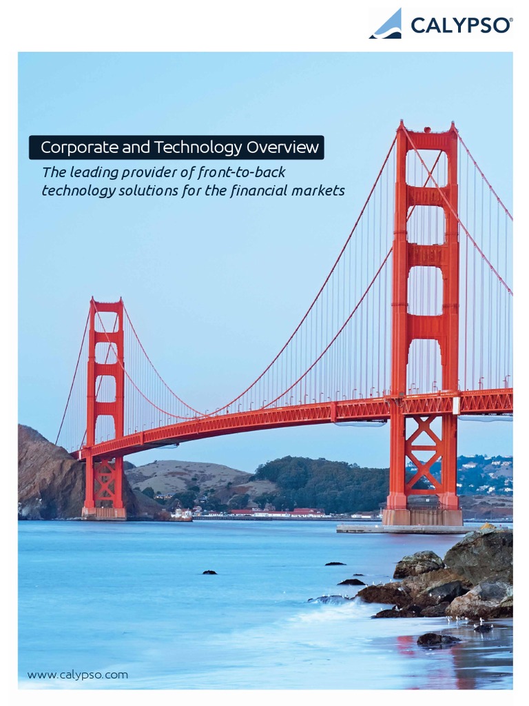 Calypso Corporate Technology PDF | PDF | Financial Markets | Market ...