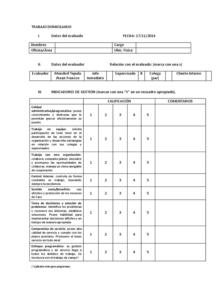 Las 7 Etapas Del Proceso de Evaluación de Desempeño 360 Grados. | PDF | Liderazgo | Toma de ...