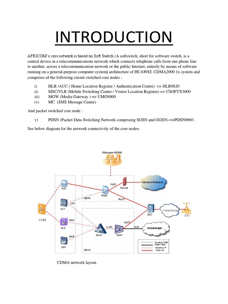 Huawei Core Network Nodes and Functions | Computer Network | Network ...