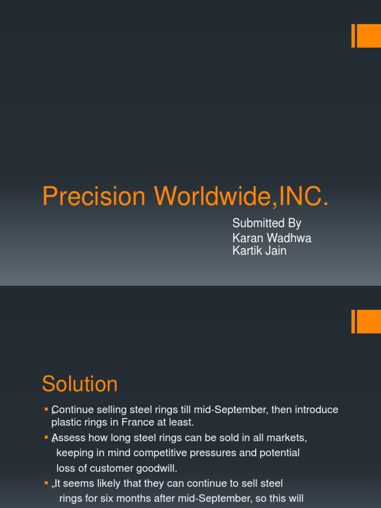 Precision Worldwide, Inc. | PDF
