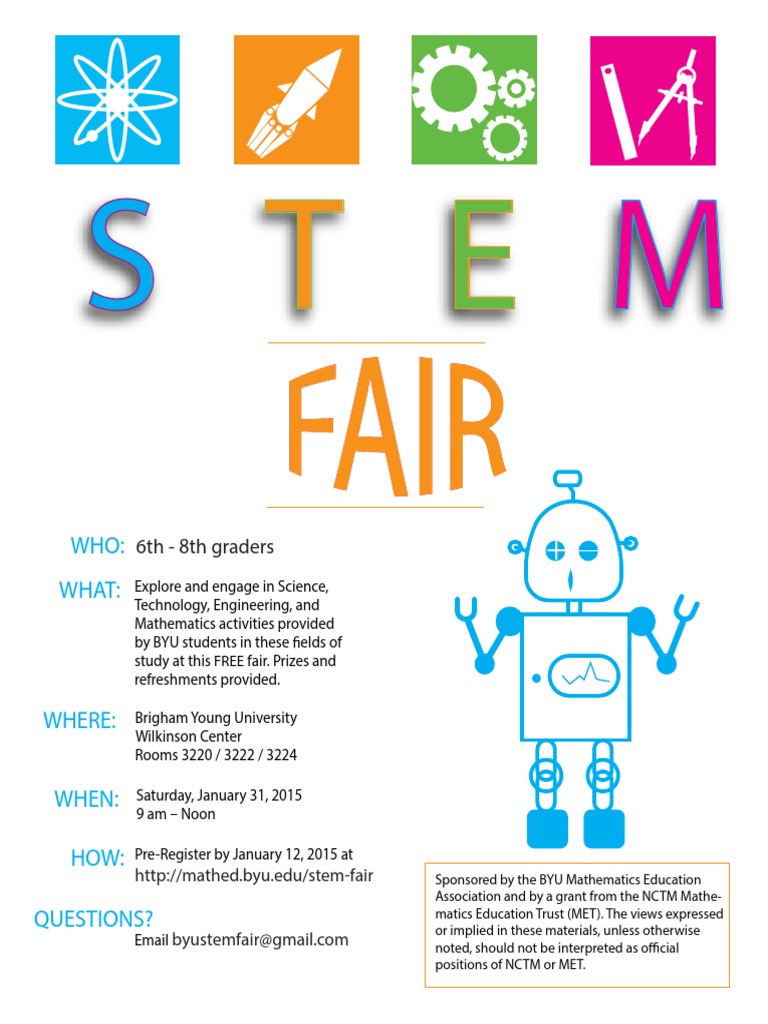 BYU STEM Fair for Grades 6-8 | PDF
