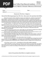 The Giver - Chapter 2 | PDF