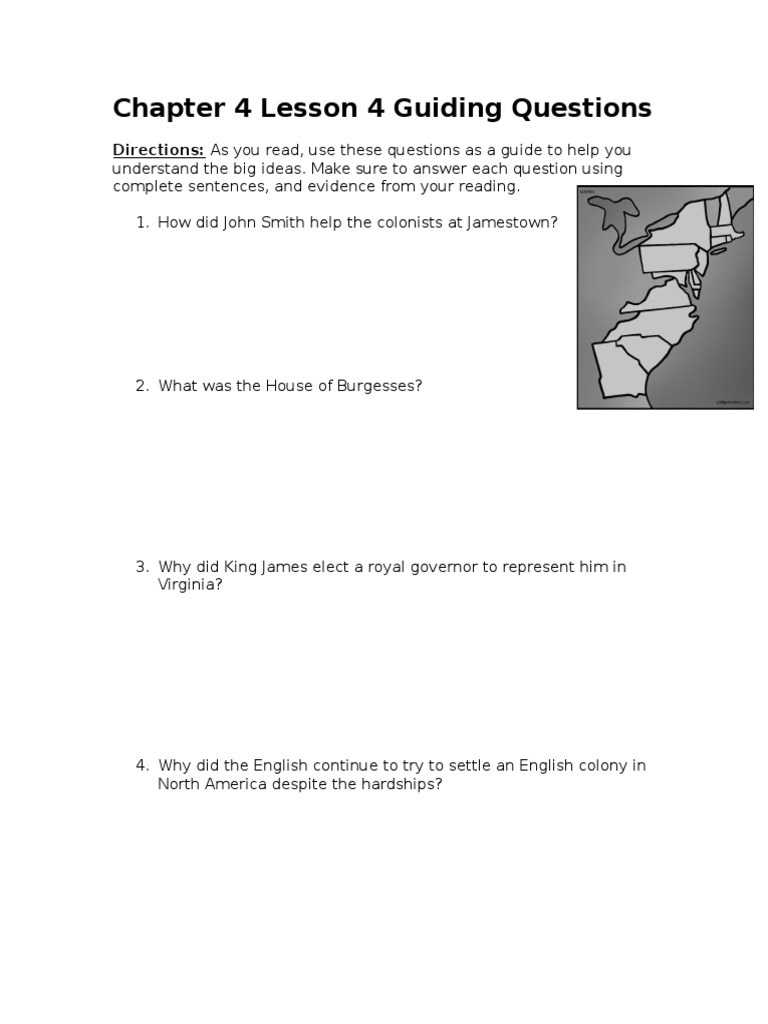 Chapter 4 Lesson 4 Guiding Questions | PDF | History | Religion ...
