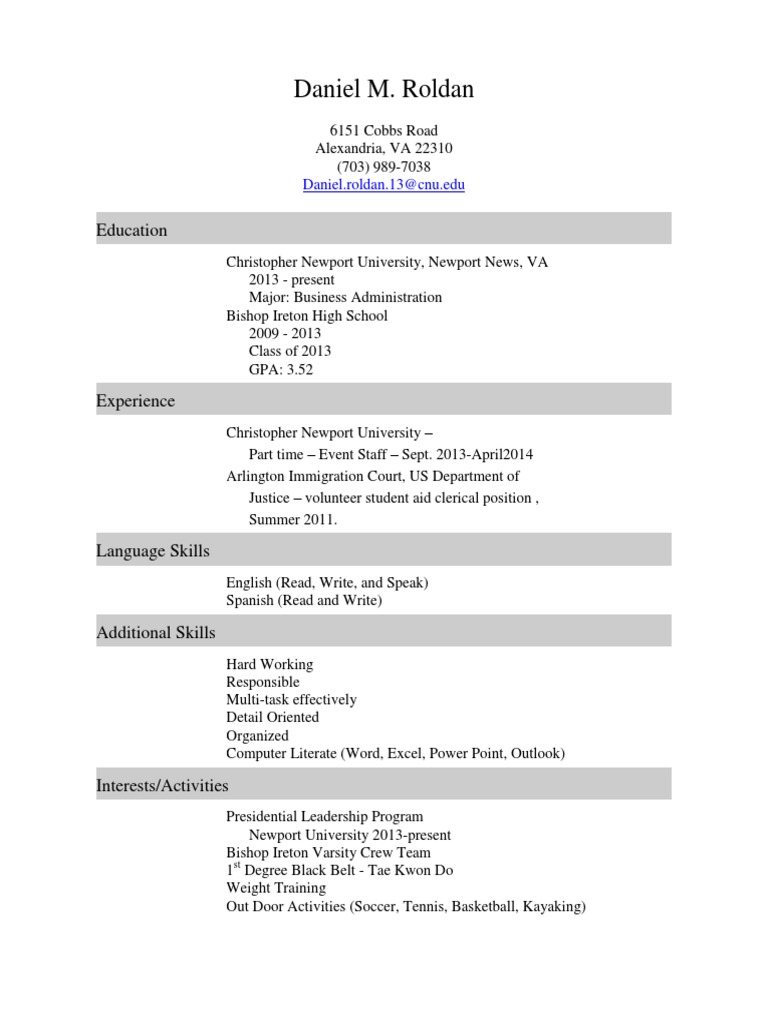 My Resume | PDF | Career & Growth