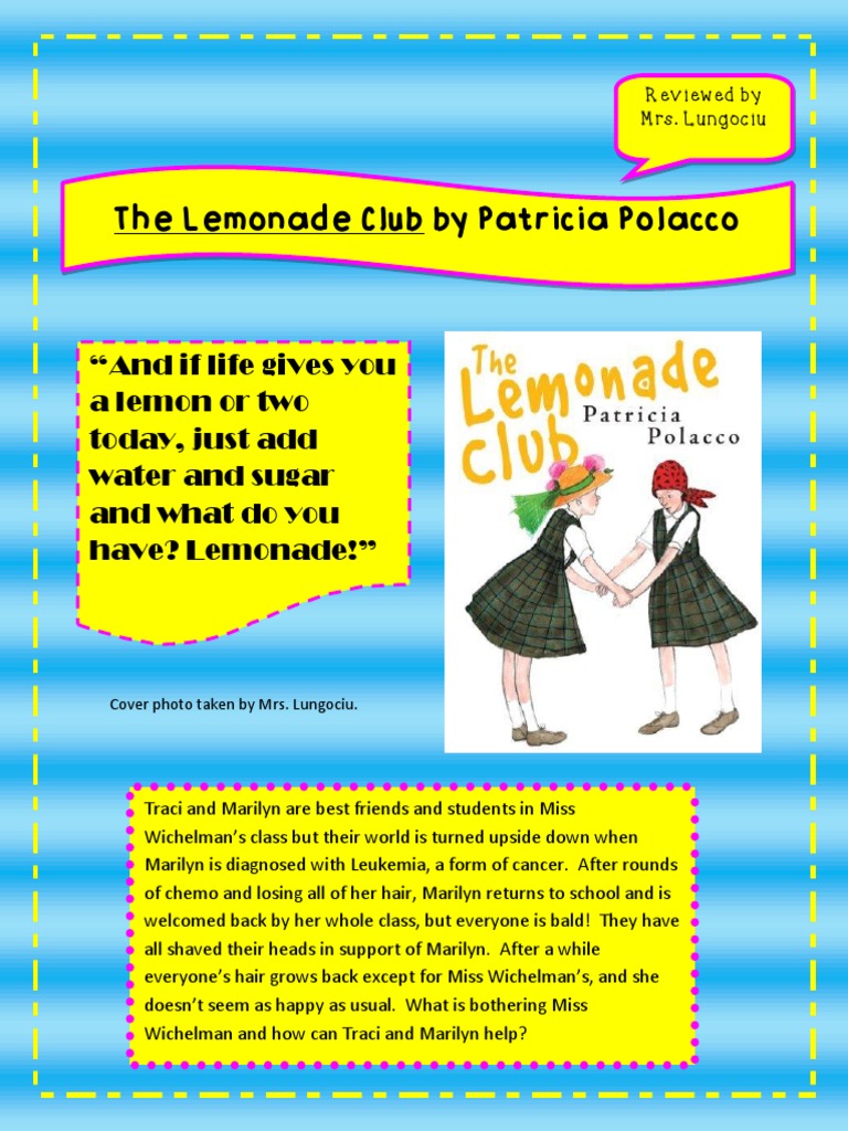 The Lemonade Club | PDF