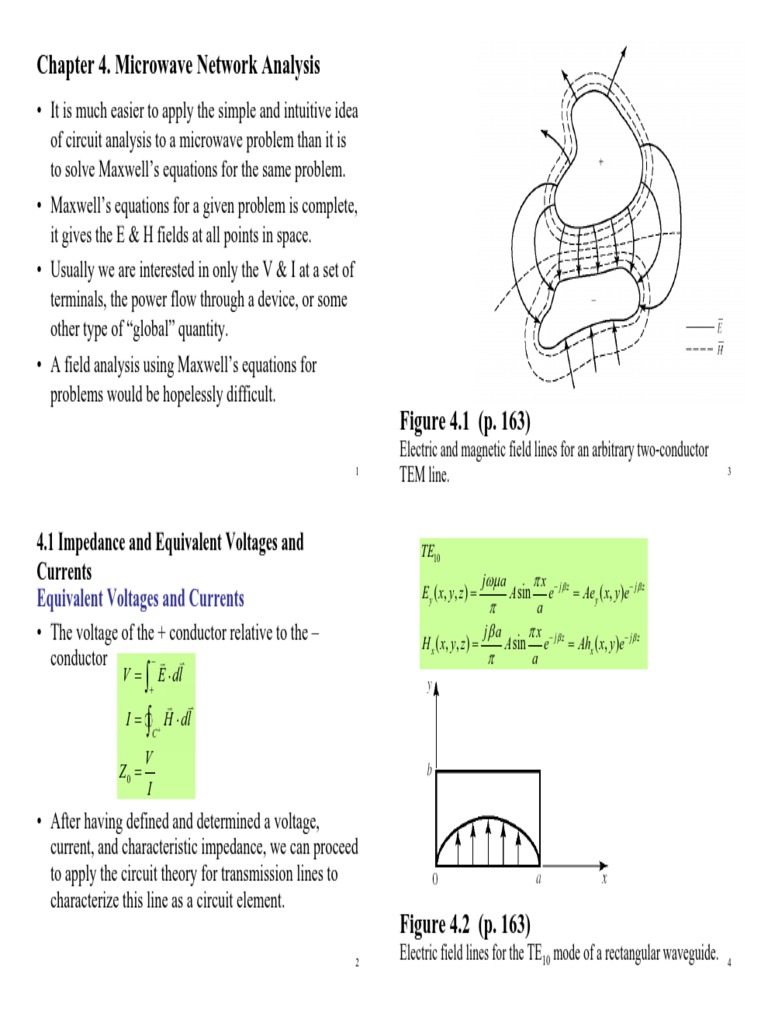 Microwave Network Analysis | PDF | Network Analysis (Electrical ...