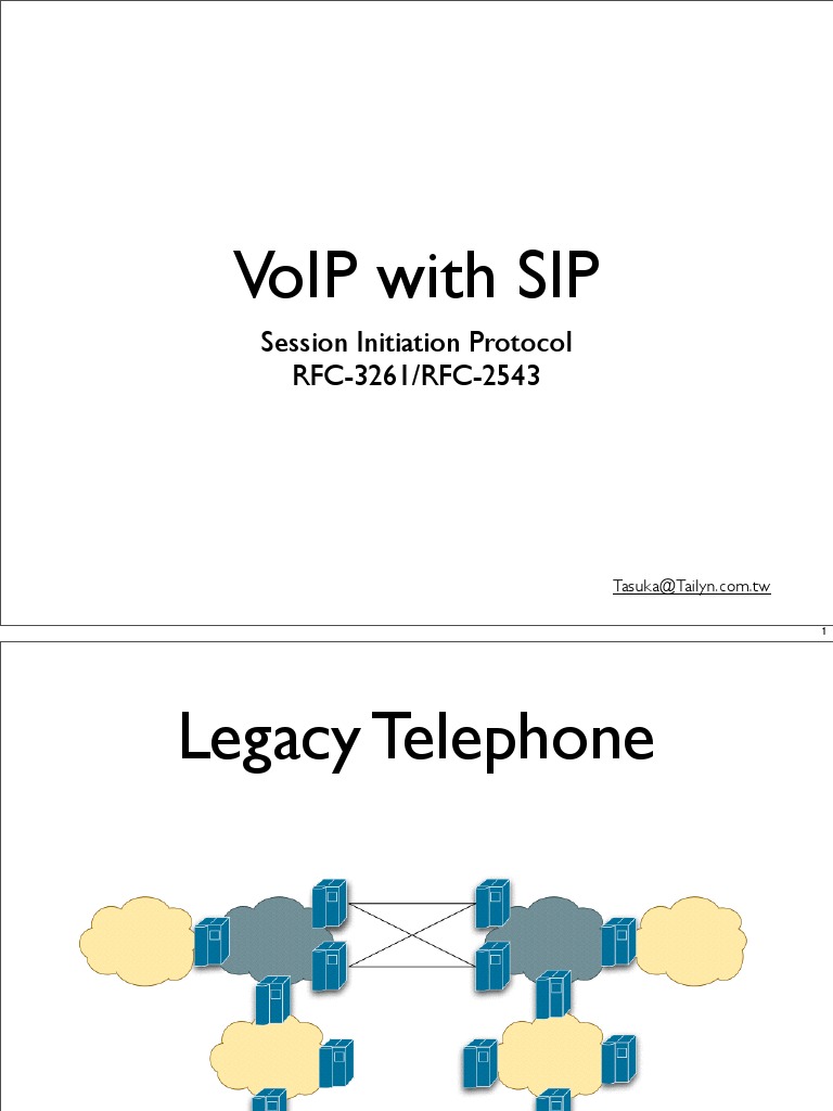 An In Depth Look At Voip Protocols Session Initiation Protocol Sip And The Real Time 7636