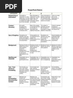 Tri-Fold Brochure Rubric | PDF | Graphics