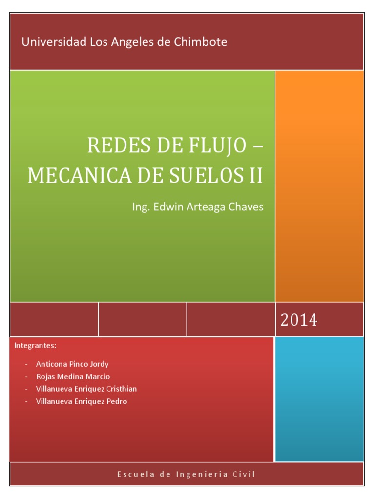Redes de Flujo - Informe Grupal | PDF | Ecuaciones | Objetos matemáticos