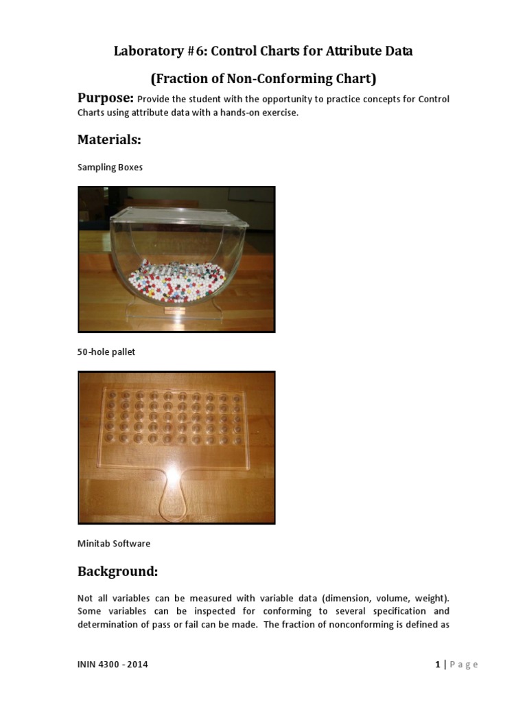 Laboratory 6 02dic2014 | PDF | Sampling (Statistics) | Experiment