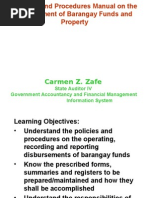 Manual On Financial Management of Barangay | PDF | Cheque | Debits And ...