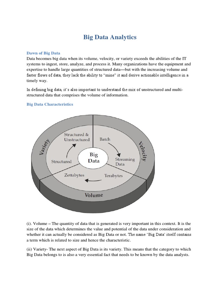 Big Data Analytics | PDF | Big Data | Apache Hadoop