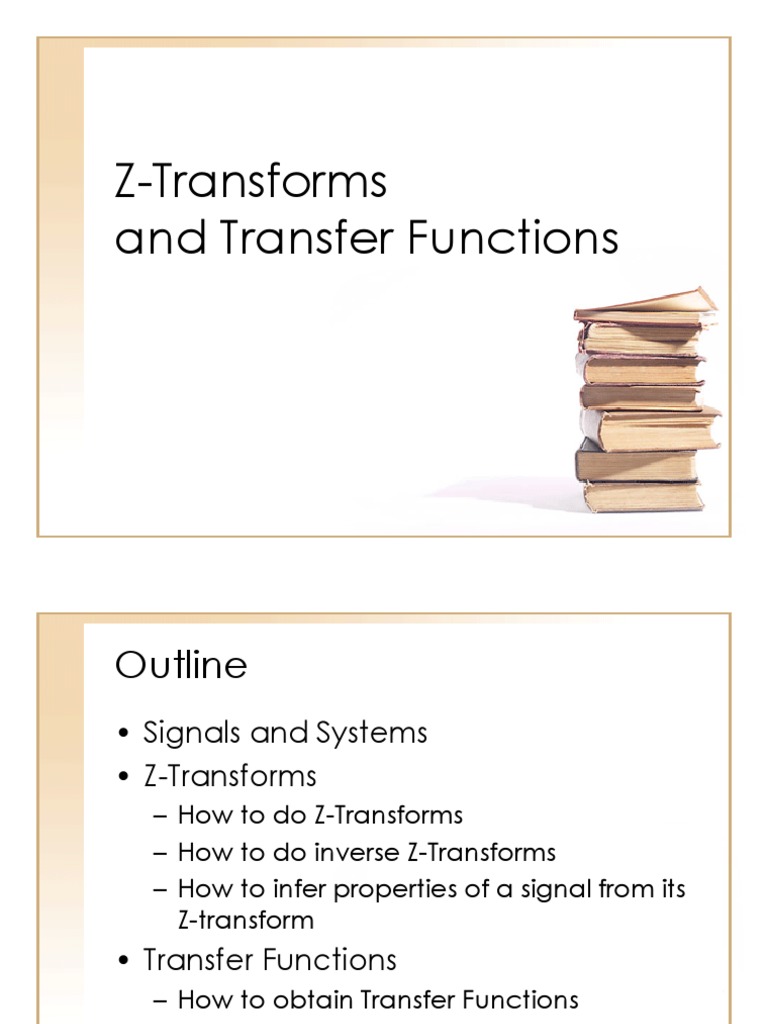 Z Transform | PDF | Trigonometric Functions | Algorithms