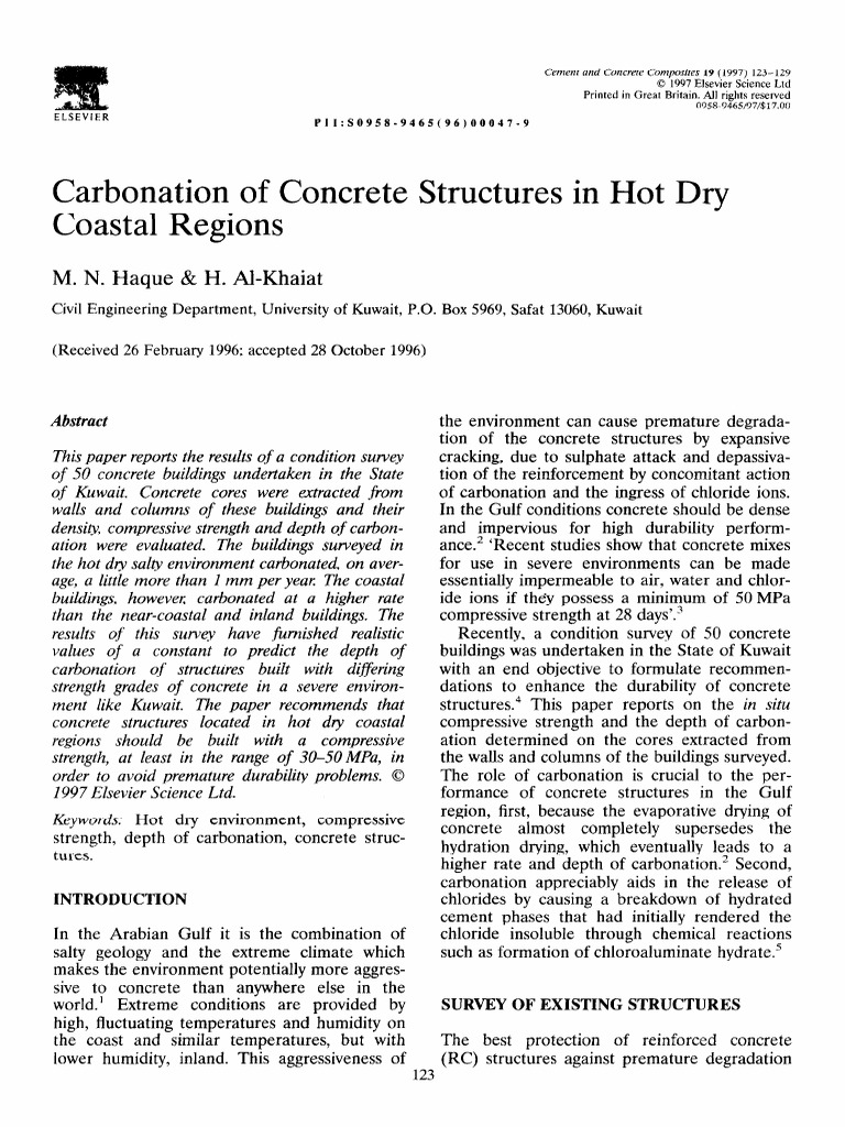 1 s2.0 S0958946596000479 Main | PDF | Strength Of Materials | Concrete