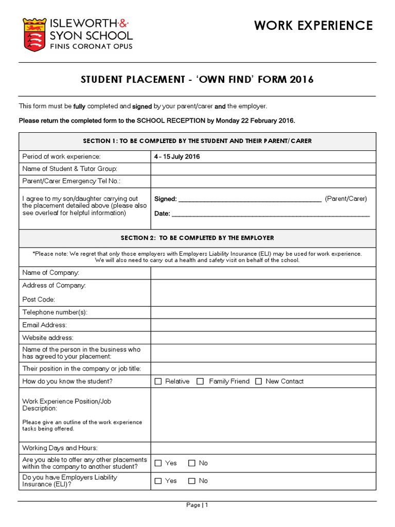 WEX Own Find Form | PDF | Caregiver | Insurance