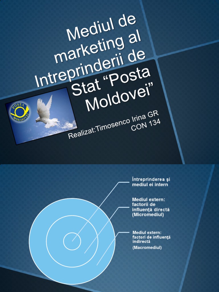 Mediul de Marketing Al IS Posta Moldovei | PDF