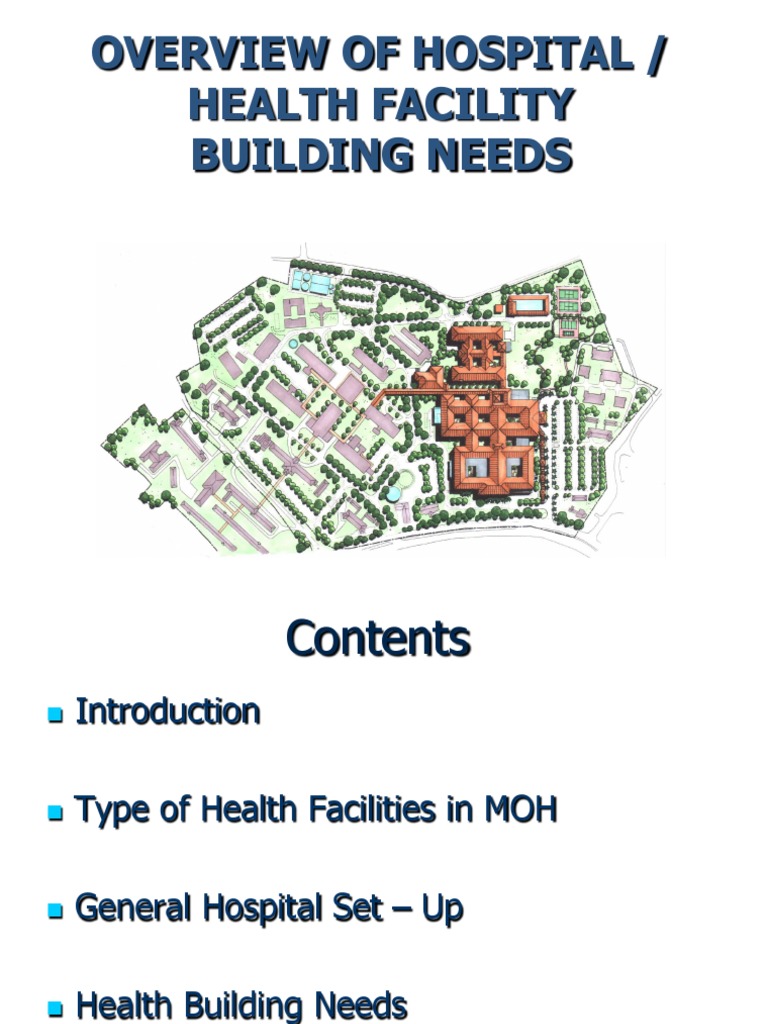 Asas Perancangan Rekabentuk Fasiliti Kesihatan (F) | PDF | Hospital ...