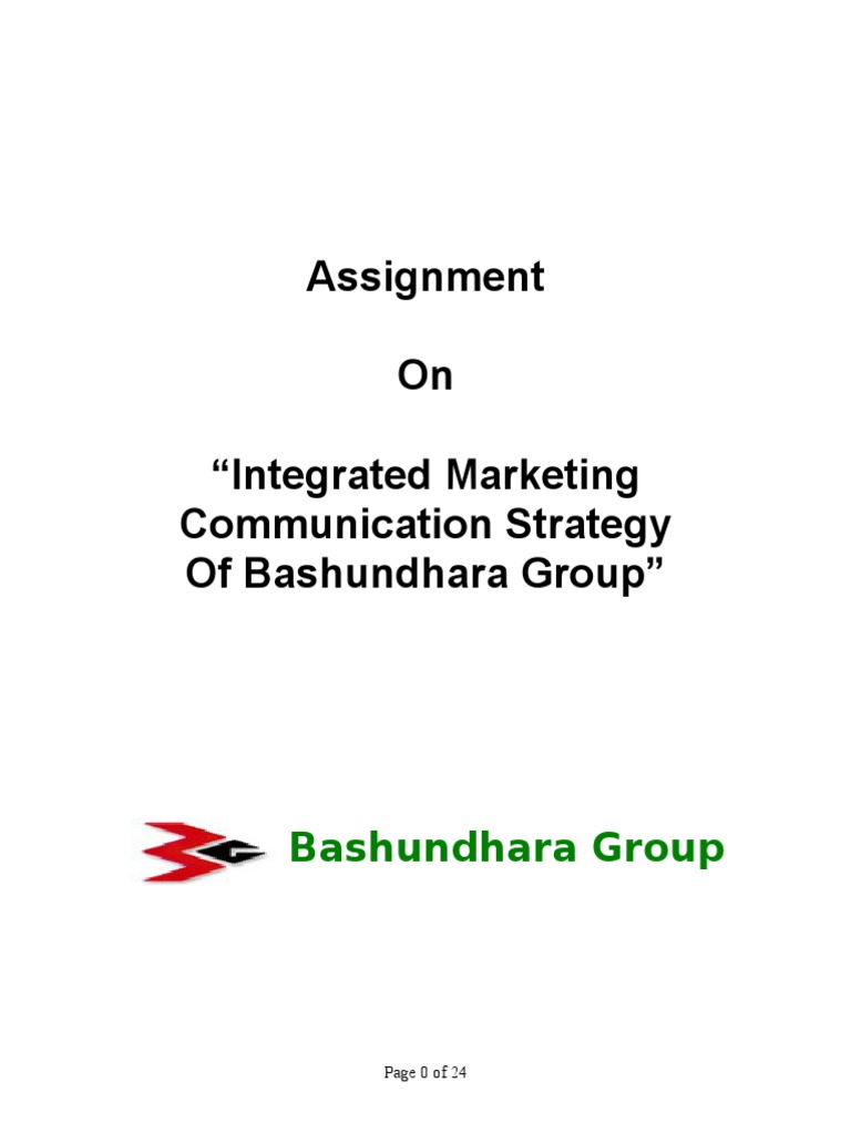 IMC of Bashundhara Group | PDF | Marketing Communications | Advertising