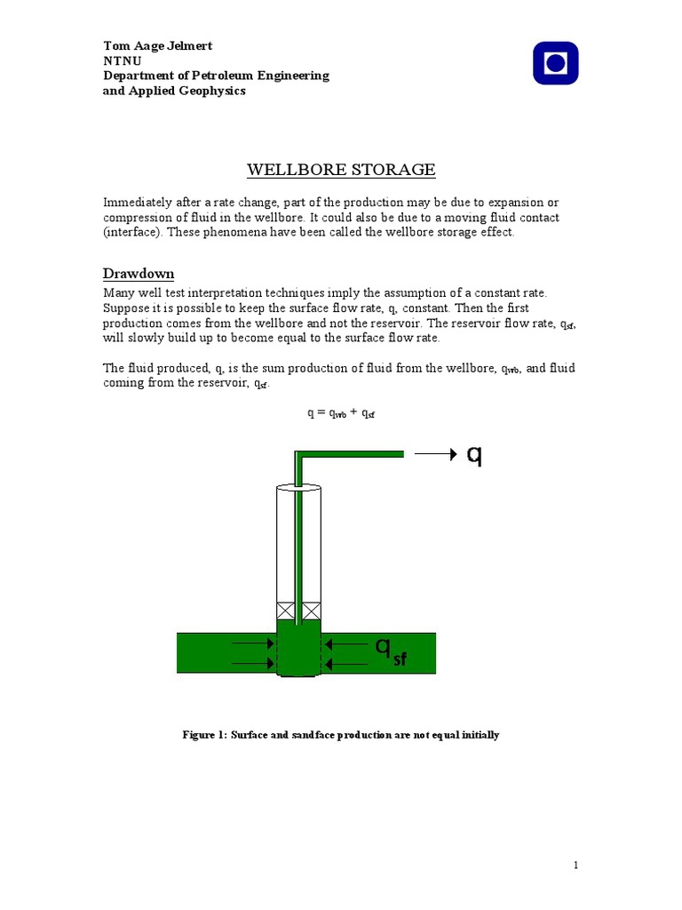 Understanding Wellbore Storage Effects | PDF | Teaching Methods ...