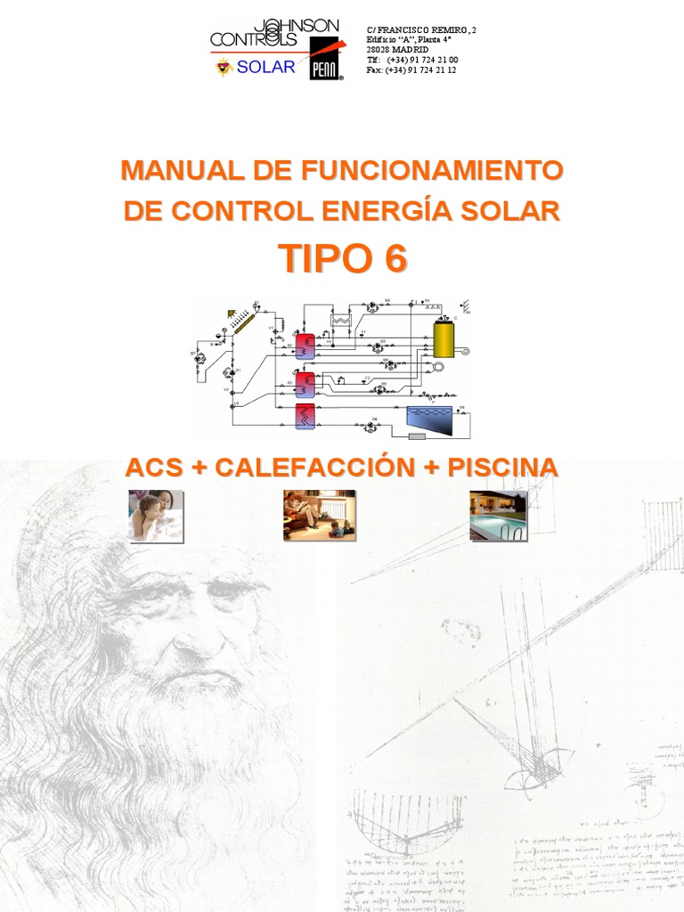 Manual de Funcionamiento de Control Energía Solar - Tipo 6 - Johnson ...