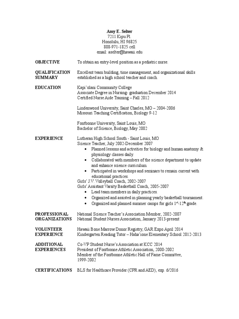 Amy Resume | PDF