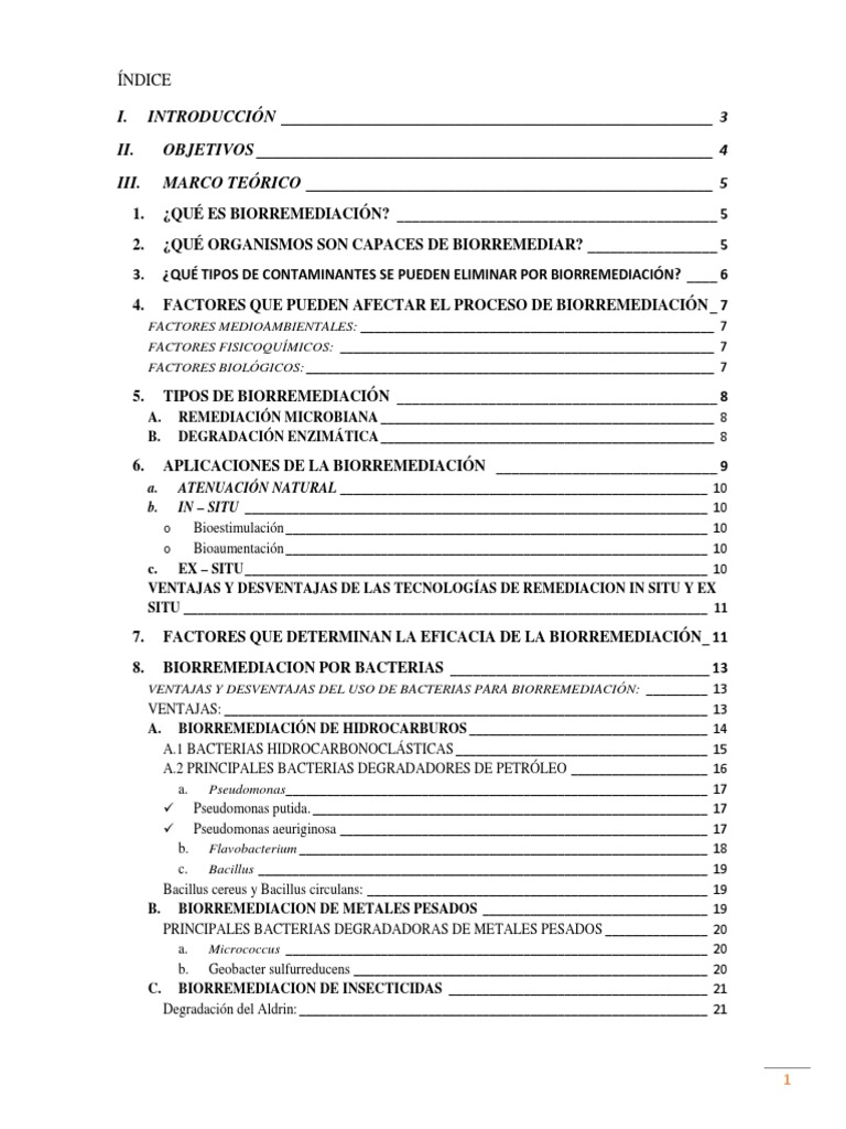 Informe de Micro | PDF | Contaminación | Las bacterias