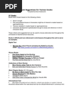 Eve Bunting Author Study for Fourth Grade | PDF | Lesson Plan | Teachers