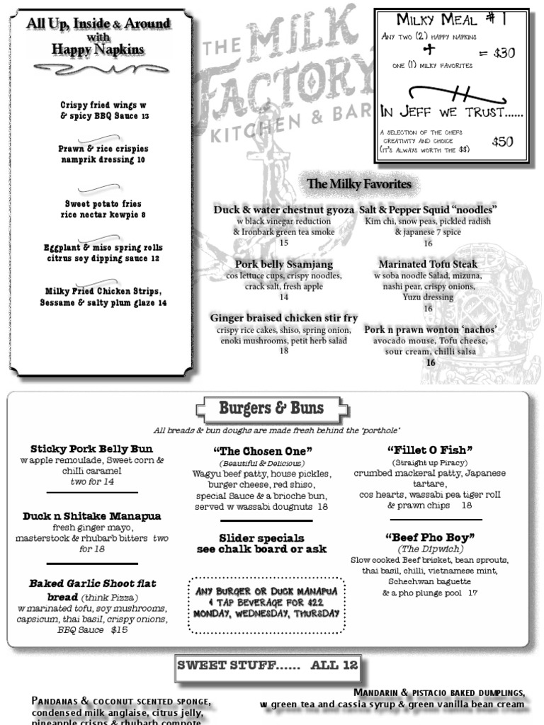 New Menu A4 Format | PDF | Cooking, Food & Wine