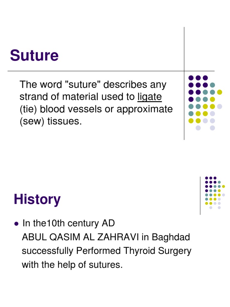 Suture Classification and Selection Guide | PDF | Surgical Suture | Surgery