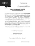 39 - Acta Comision Mixta para Formulacion Rit | PDF