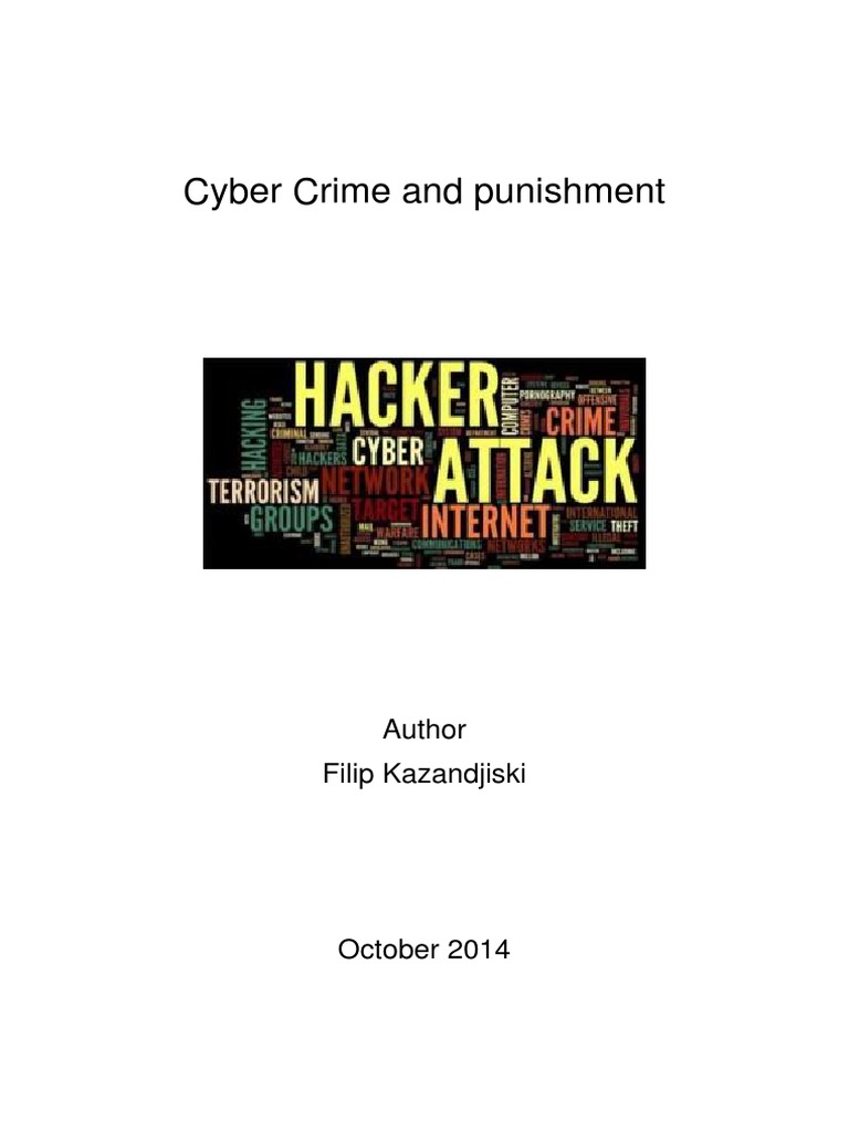 Cyber Crime and Punishment: Author Filip Kazandjiski | Download Free ...