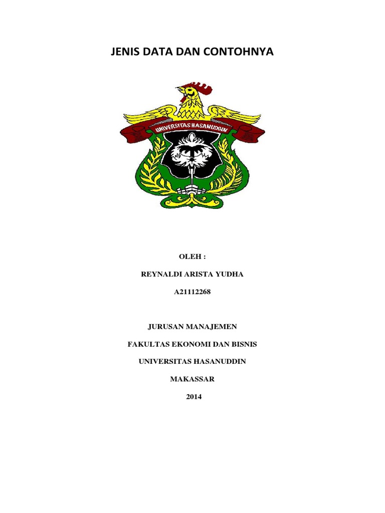 Jenis Data Dan Contohnya | PDF