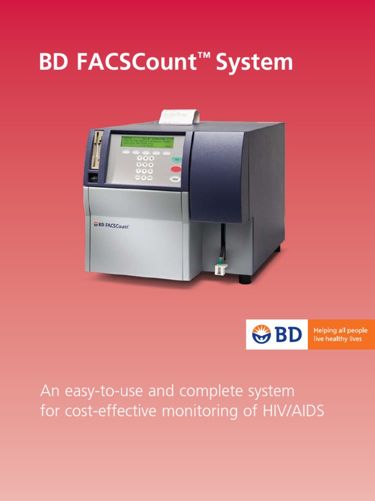 BD FACSCount Brochure | PDF | Cd4 | Hiv/Aids
