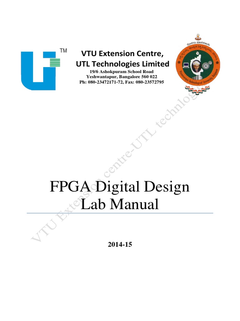 Verilog Lab Instructor Manual | PDF | Electronic Engineering | Arithmetic