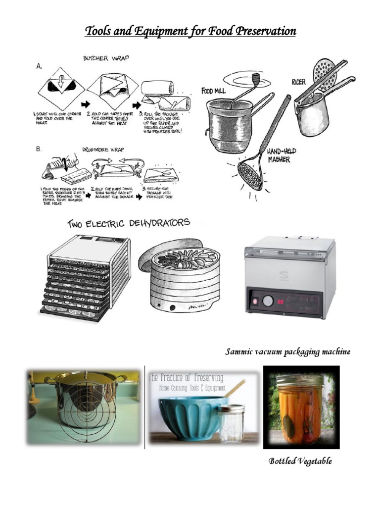 Essential Tools for Food Preservation | PDF