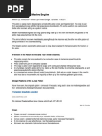 Main Engine Performance Analysis | PDF | Engines | Fuel Oil