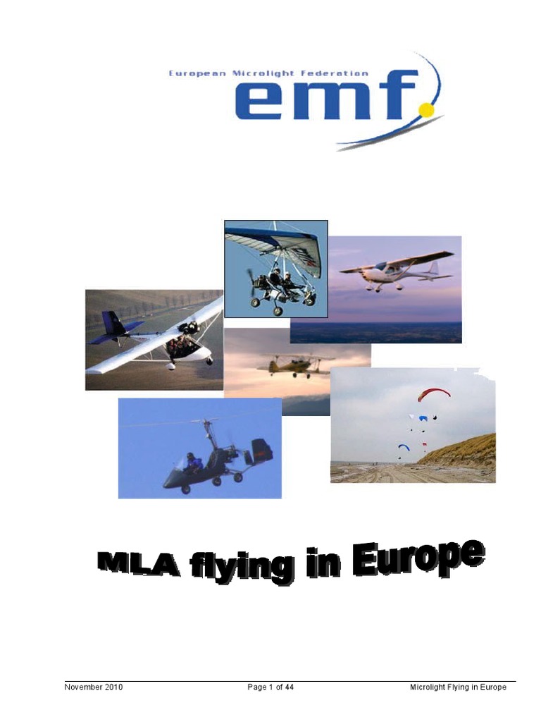 MLA Flying in Europe | PDF | Visual Flight Rules | Email