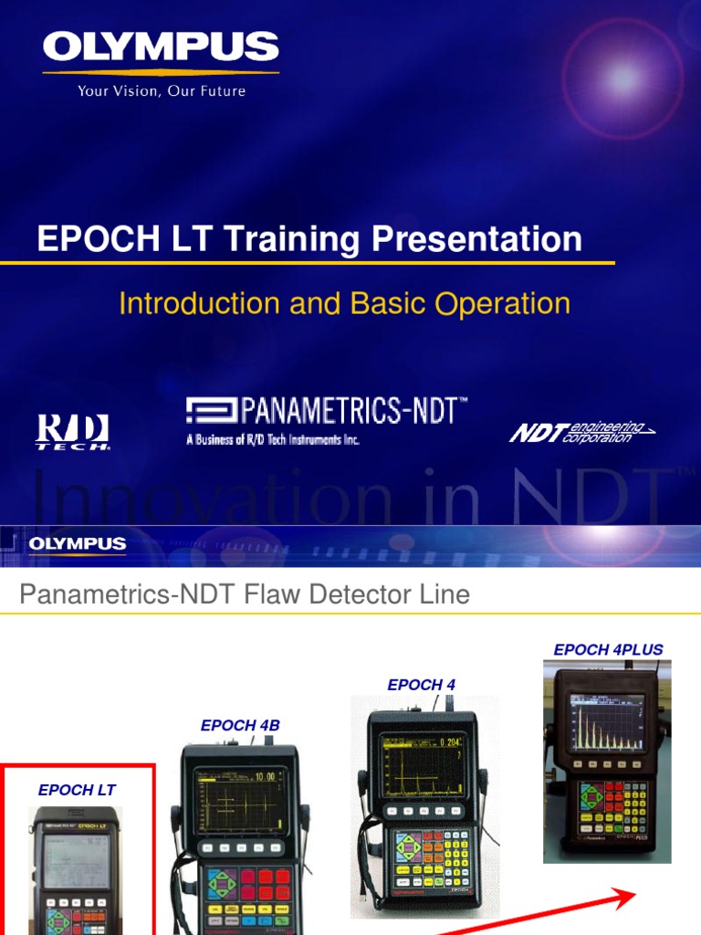 EPOCH LT Training Presentation: Introduction and Basic Operation | PDF ...