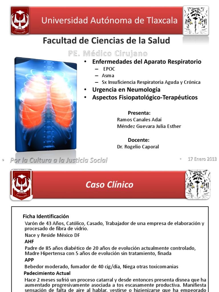 Signos de Litten y Hoover en EPOC | PDF | Enfermedad pulmonar ...