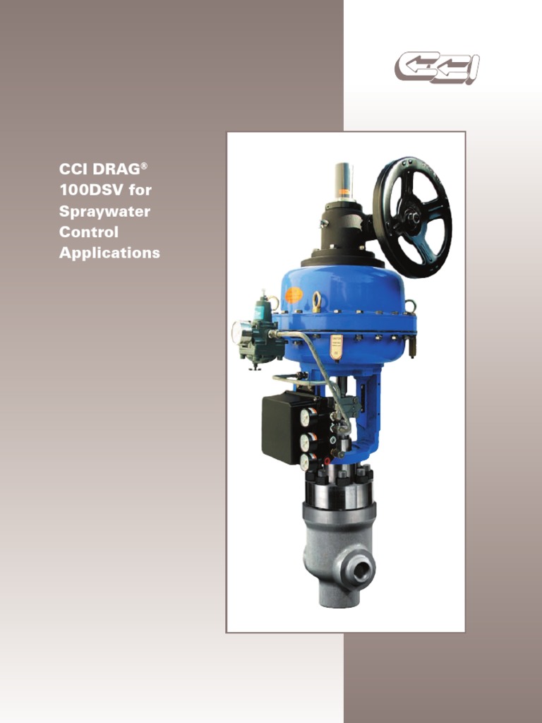 Cci Valve 100DSV | PDF | Valve | Steam