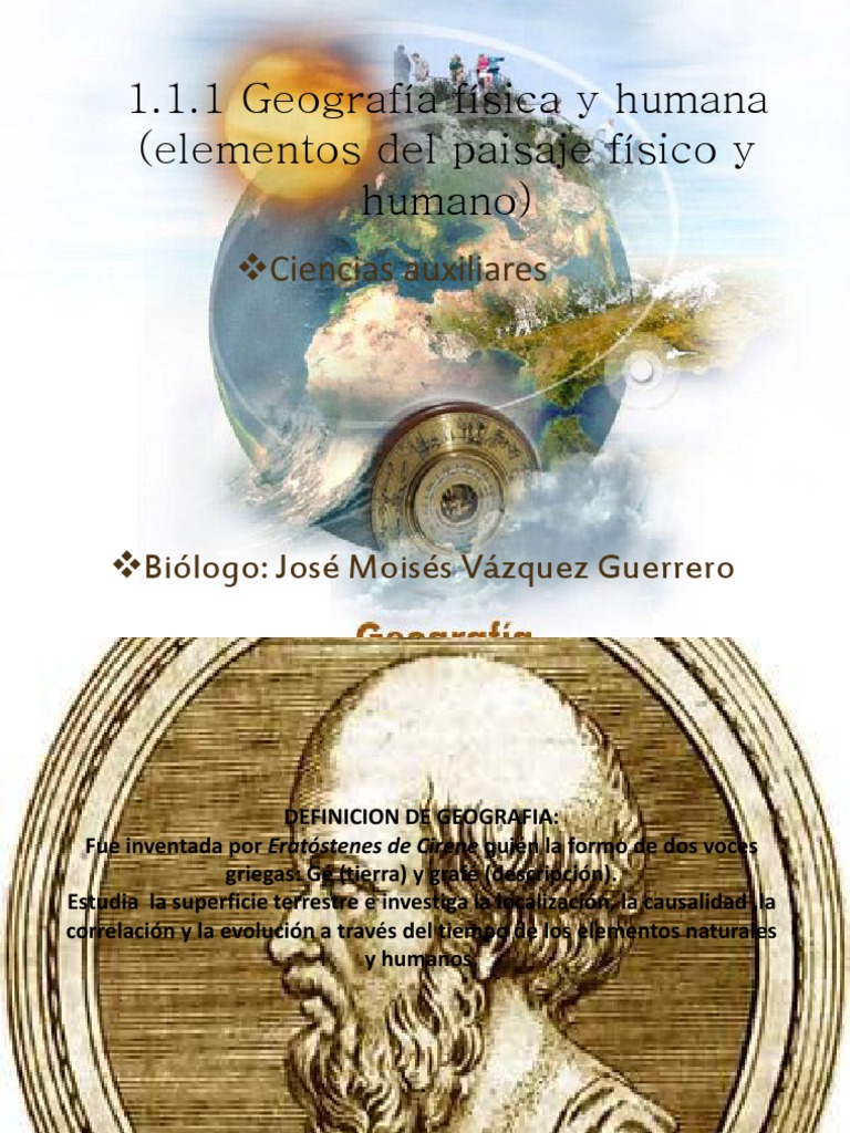 Geografia Fisica y Humana | PDF | Geografía | Tierra