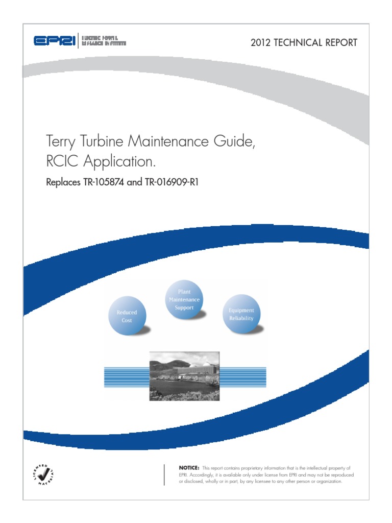 EPRI-Terry Turbine Maintenance Guide | Valve | Steam