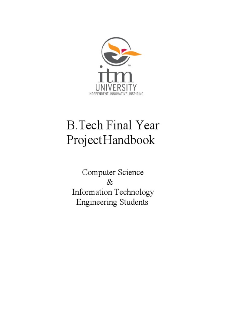 Project Logbook ITM University | Download Free PDF | Specification ...