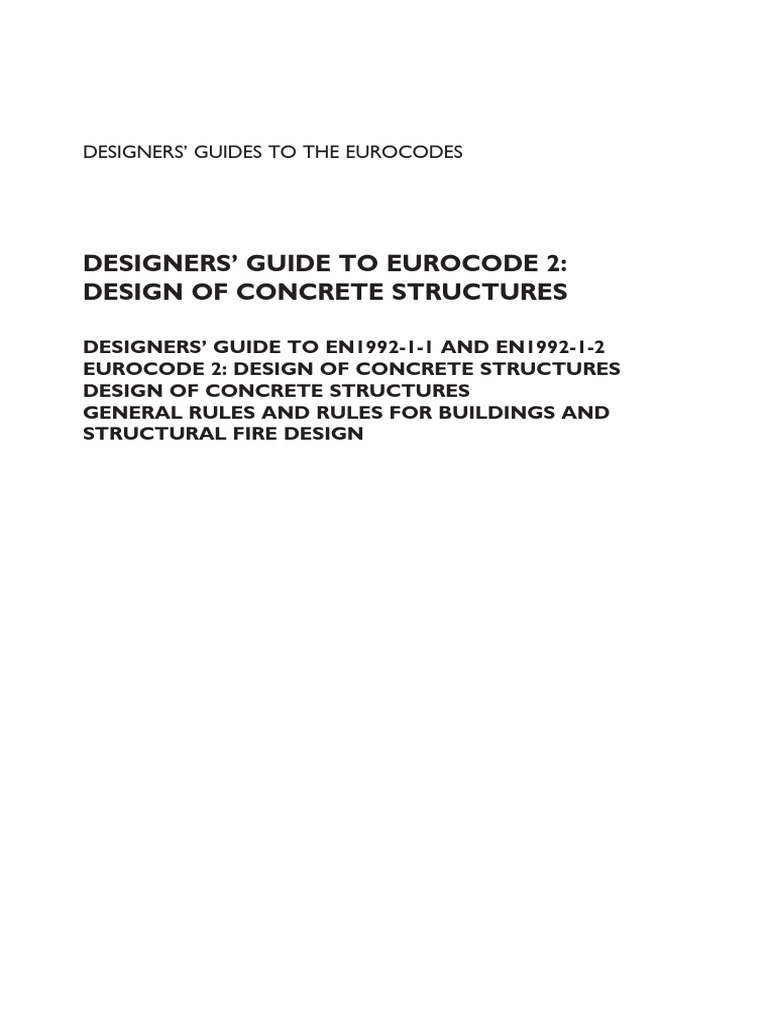 How To Design To Eurocode 2 PDF | PDF | Beam (Structure) | Deformation ...