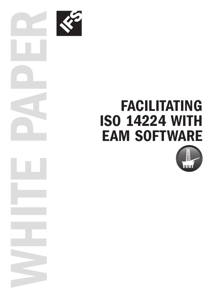Facilitating ISO 14224 With EAM Software PDF | PDF