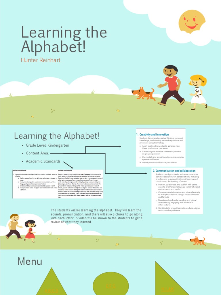 Learning The Alphabet - Powerpoint Presentation | PDF | Languages ...