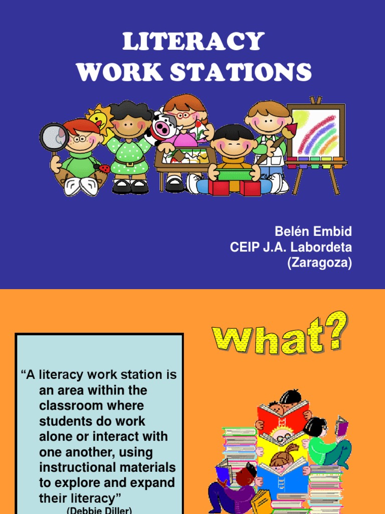 Literacy Workstations | PDF | Literacy | Human Communication
