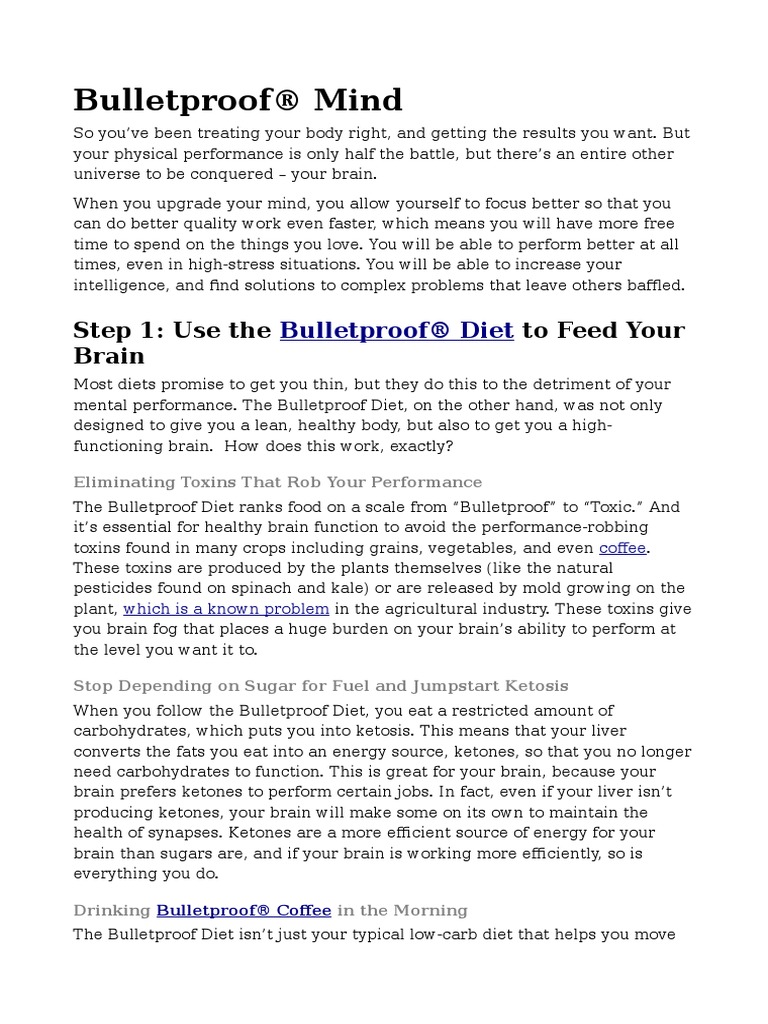 Bulletproof Mind | PDF | Breathing | Neurofeedback