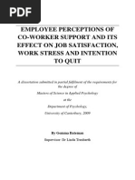 Employee Retention Questionnaire | PDF | Employee Retention | Employment