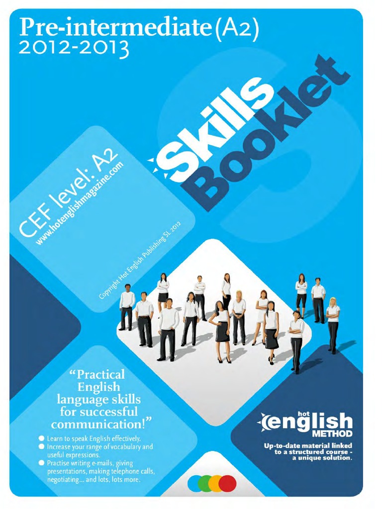 Skills Booklet Pre Intermediate | PDF